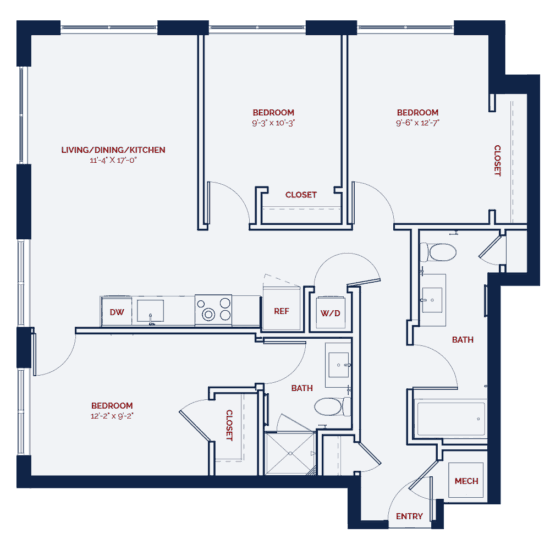 The Baldwin | Floor Plans at The Baldwin